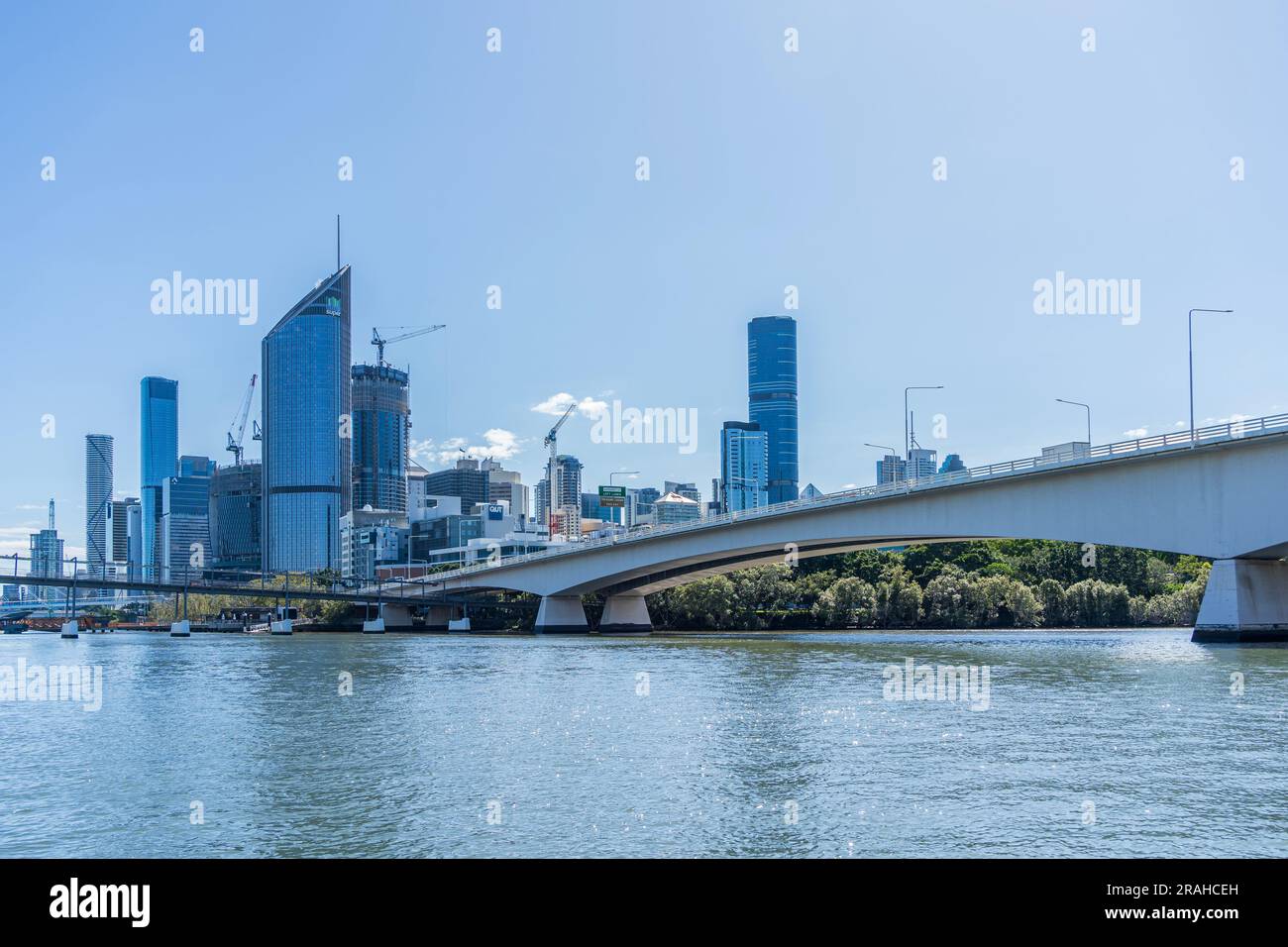 Brisbane city view from South Bank Stock Photo - Alamy