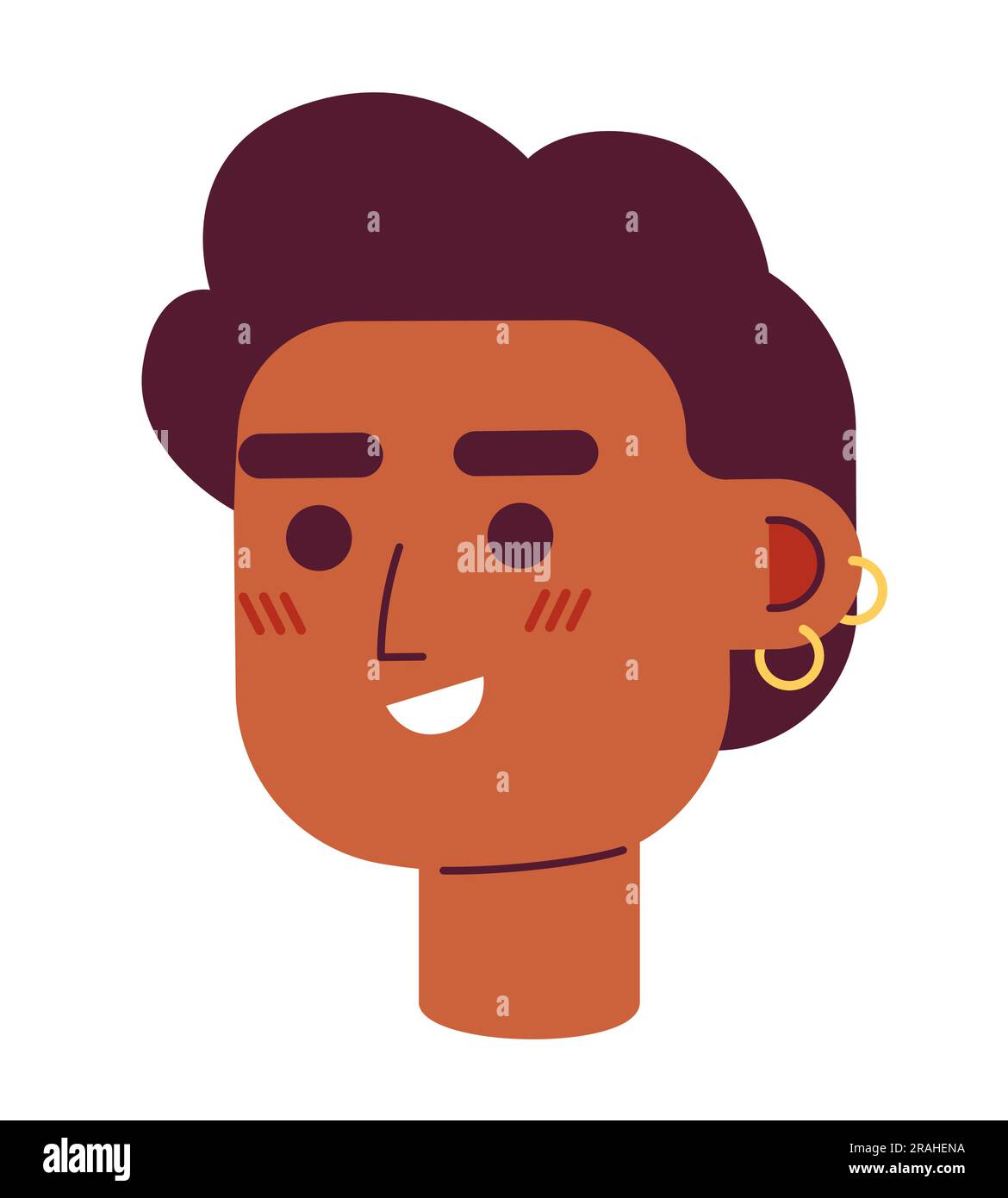 Curly haired Stock Vector Images - Alamy Curly haired Stock Vector Images - Alamy