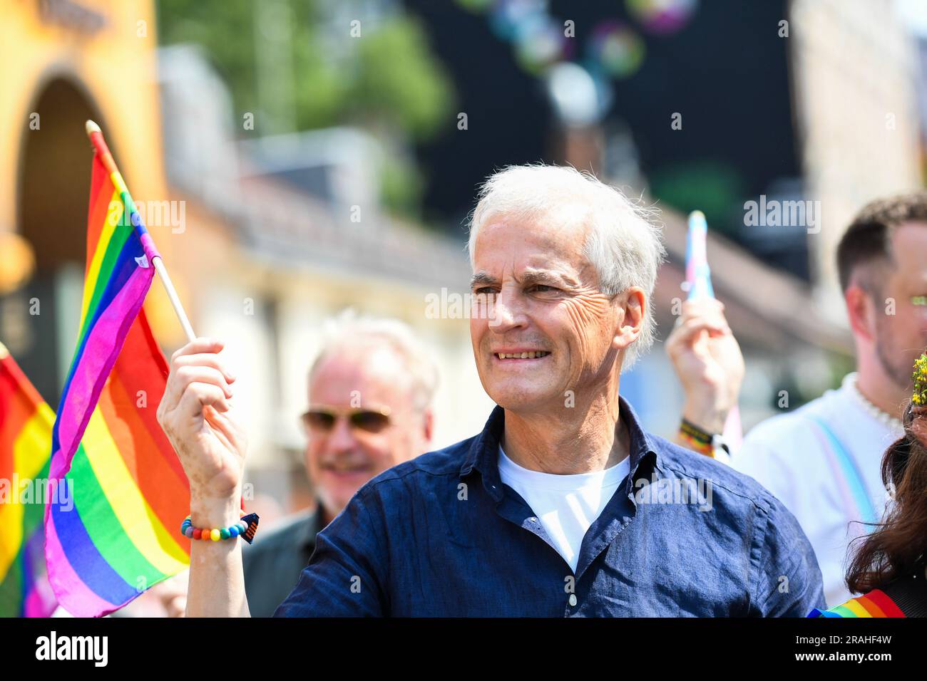 Oslo 20230701.Norwegian Prime Minister Jonas Gahr Stoere (Labour Party ...
