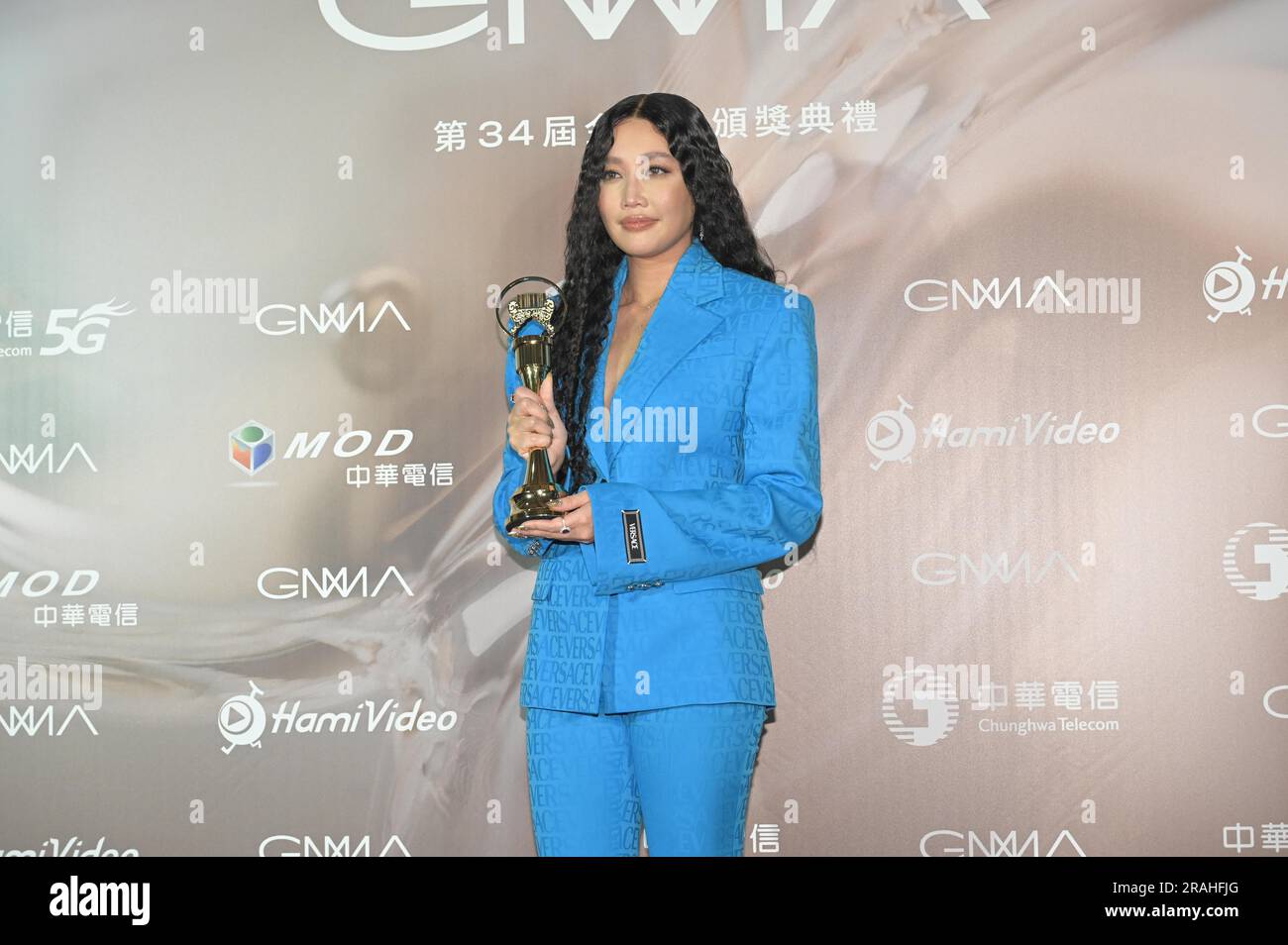 Taiwanese aboriginal singer and songwriter A-Lin wins the 34th Golden ...