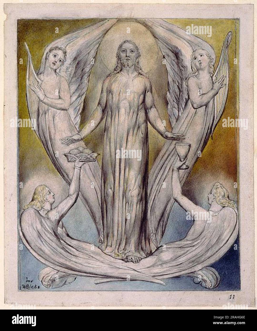 Angels ministering hi-res stock photography and images - Alamy