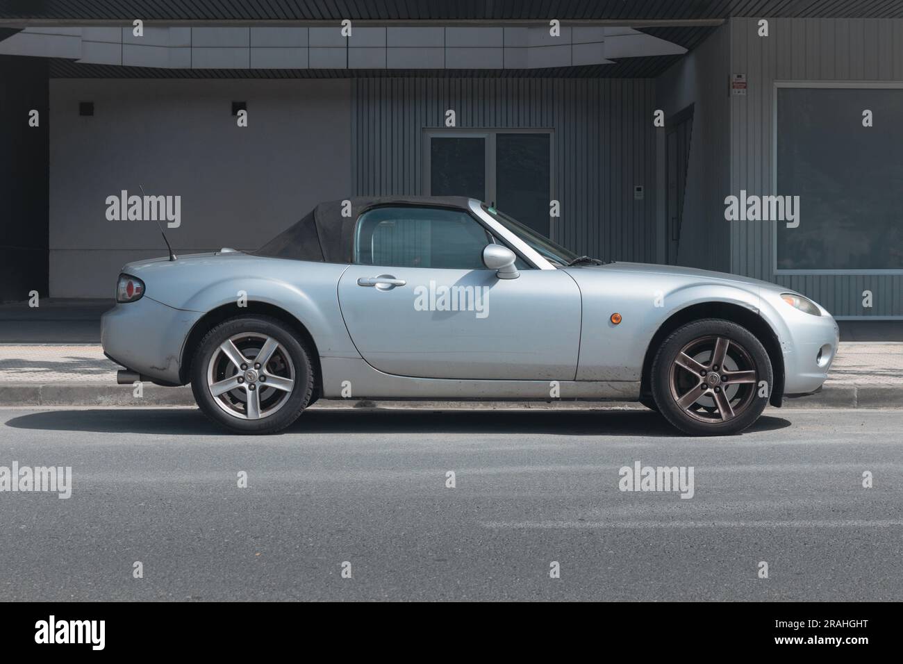 PASAIA, SPAIN-MAY 26, 2023: Mazda MX-5 (NC) (AKA Miata; eunos), third generation of the Mazda MX ...