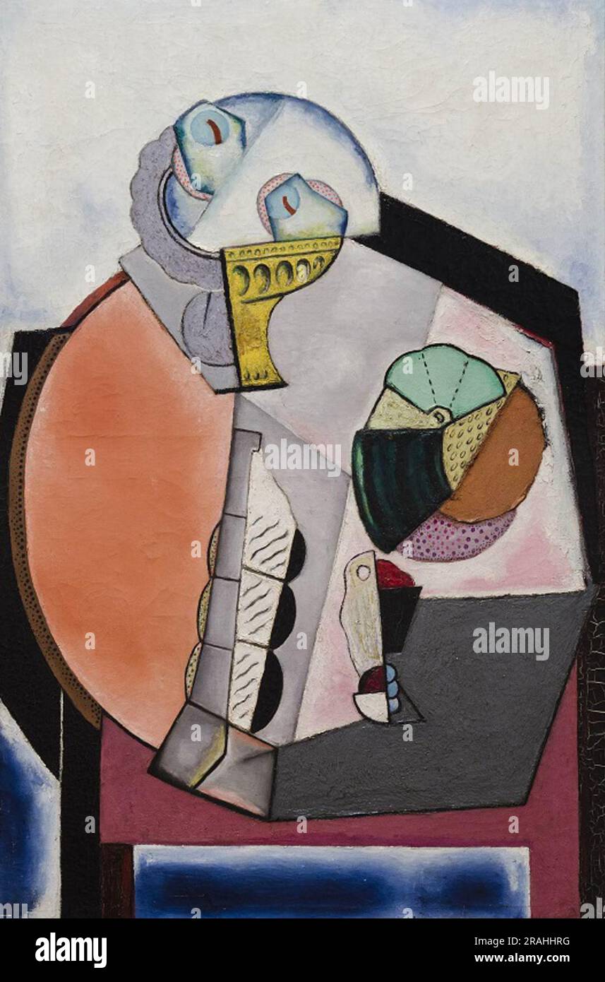 Bodegón Cubista 1917 by Maria Blanchard Stock Photo - Alamy