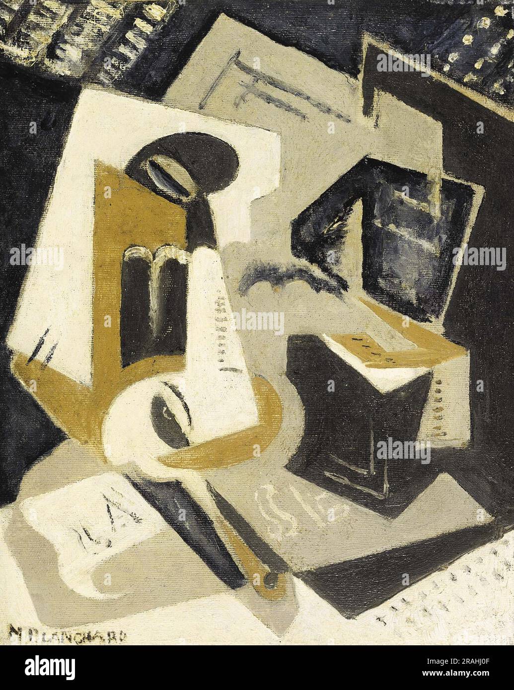 Cubist composition still life hi-res stock photography and images - Alamy