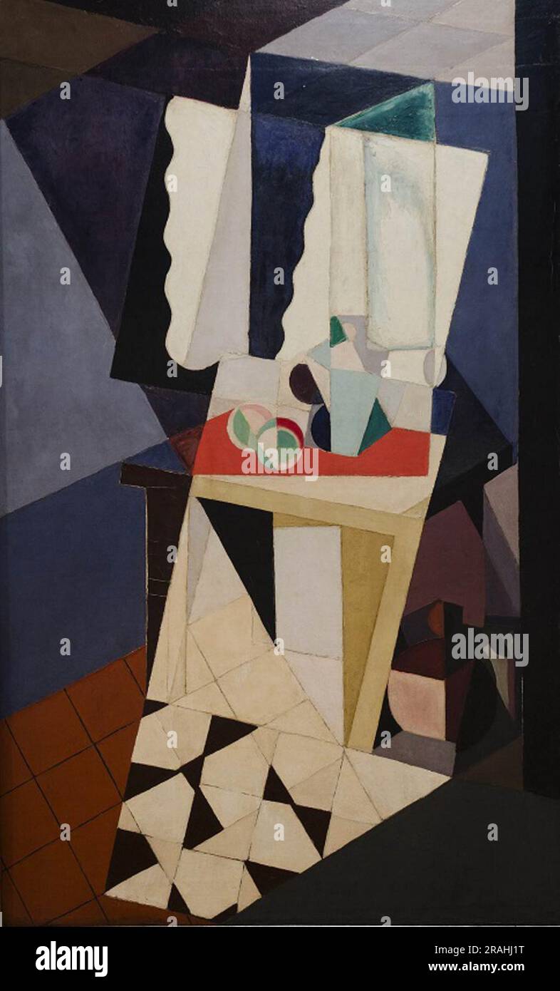 Naturaleza Muerta Composicion 1917 by Maria Blanchard Stock Photo - Alamy