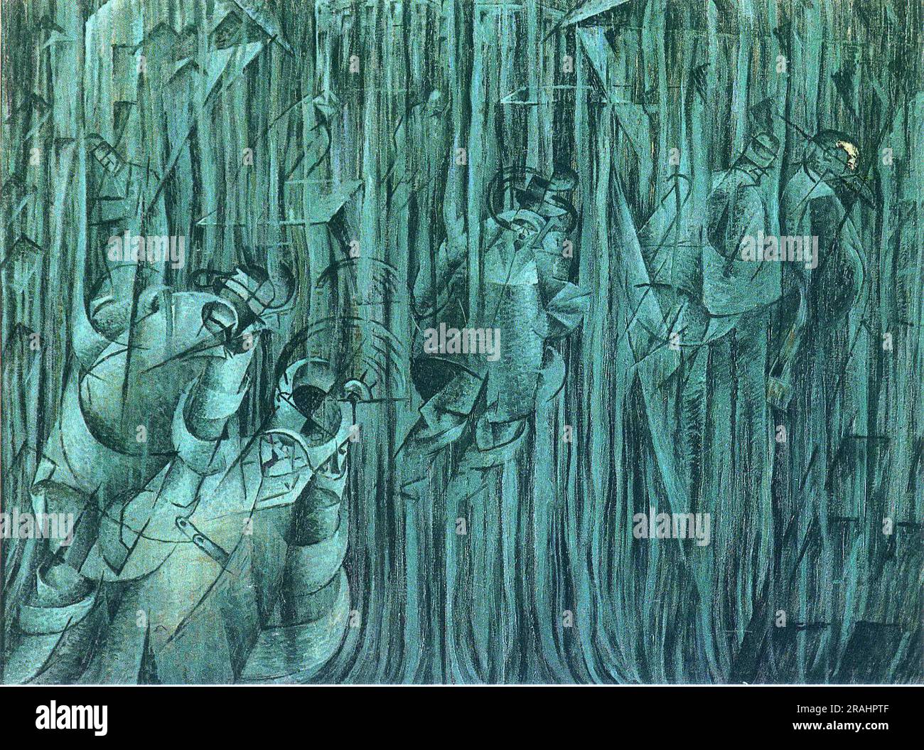 States of Mind III: Those Who Stay 1911; Milan, Italy by Umberto ...