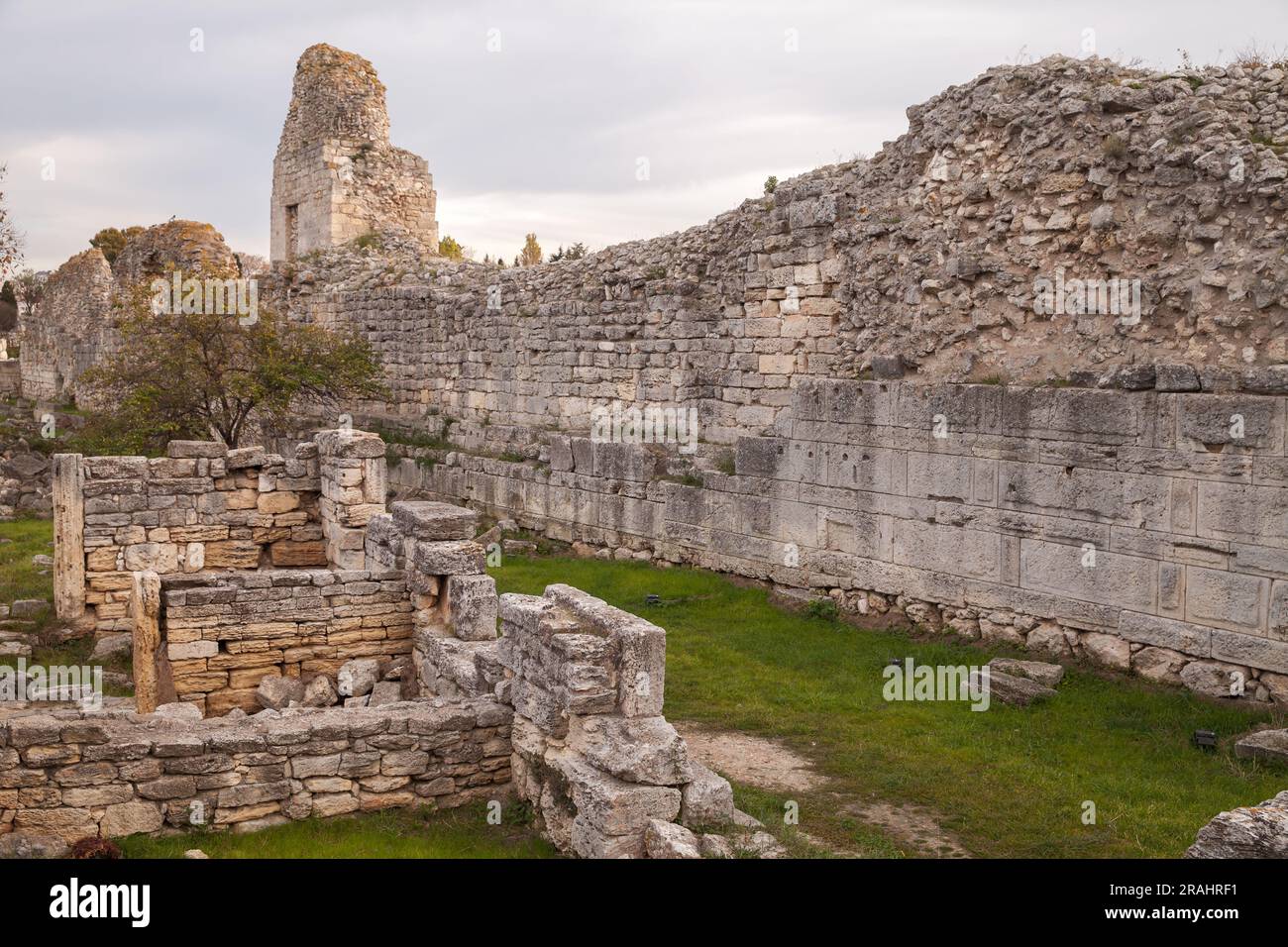 Ruins of the ancient Chersonesus Greek colony, Crimea Stock Photo - Alamy