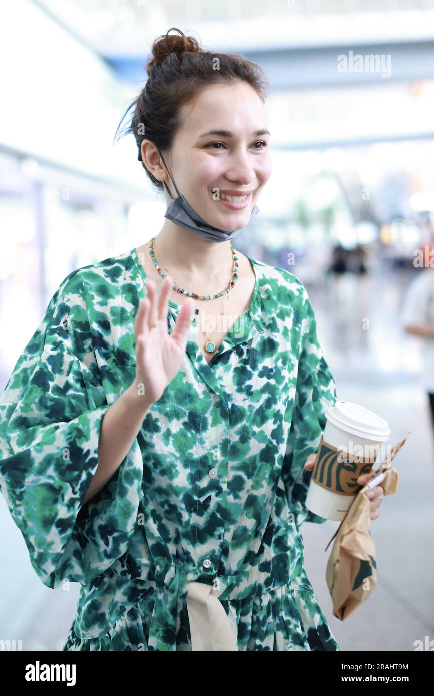 Hong Kong American Actress Singer Songwriter Model And Martial Artist Celina Jade Appears At