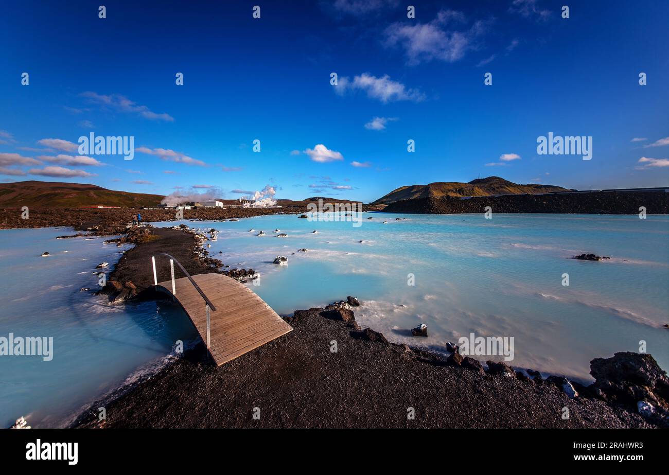 Outer Area by The Blue Lagoon, Iceland Stock Photo - Alamy