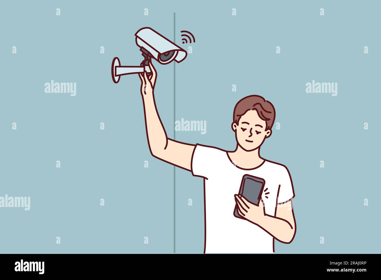 Surveillance record phone Stock Vector Images - Alamy