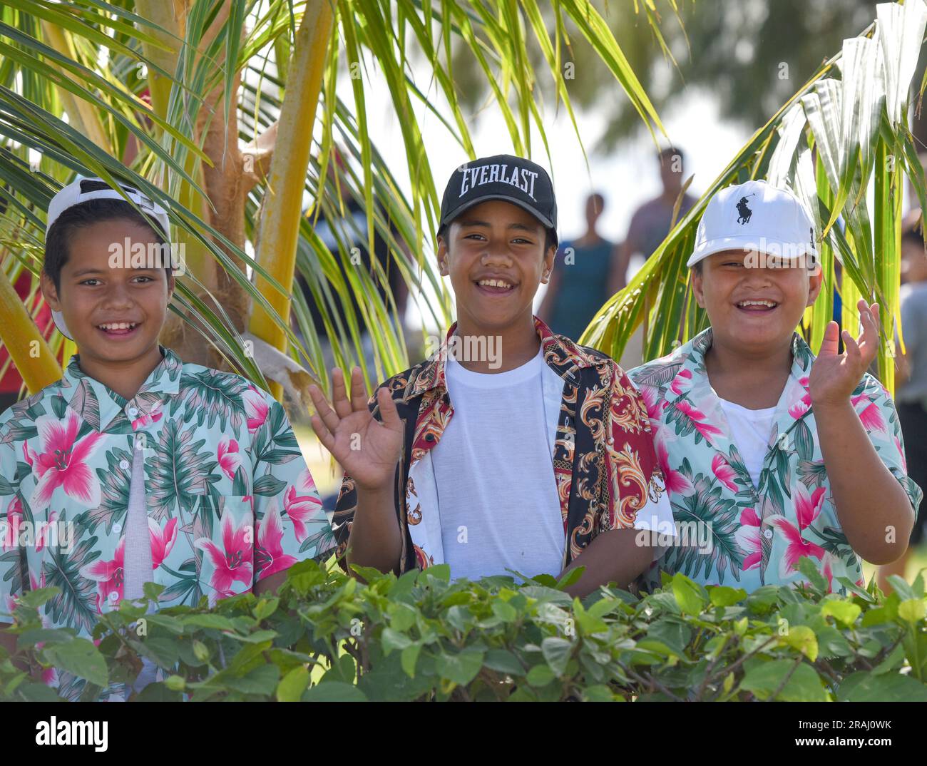Children on parade float july hi-res stock photography and images - Alamy