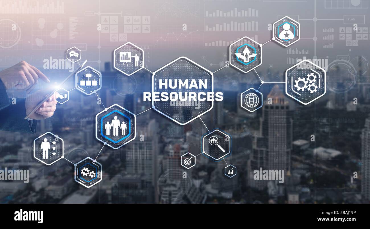 Modern Human Resources Hiring Job Occupation Concept. Business ...