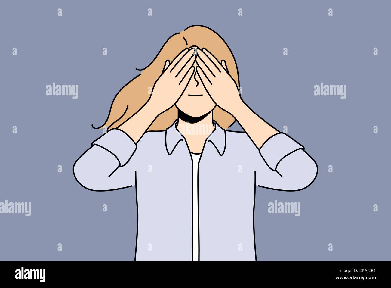Blindfold no person Stock Vector Images - Alamy