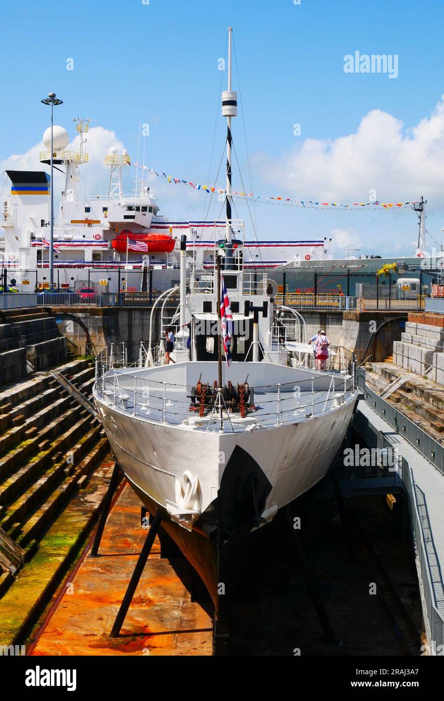 Portsmouth Historic Dockyard, Portsmouth, Hamptshire Stock Photo - Alamy