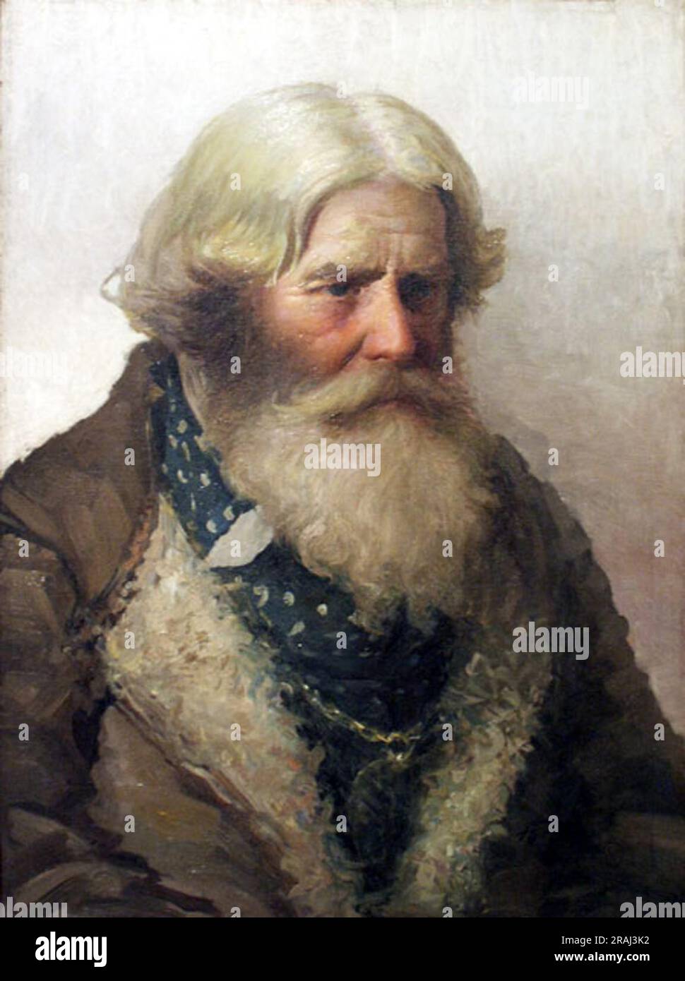 Portrait of a Peasant Stock Photo - Alamy