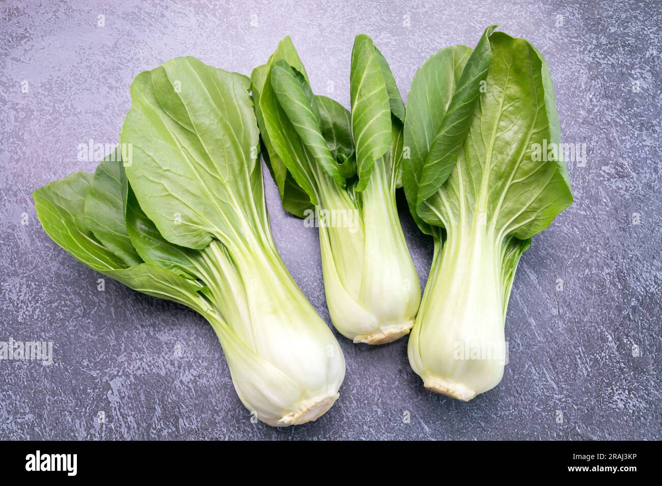 Fresh Organic Pak Choi, Bok Choy, a Chinese Cabbage, Raw Natural ...