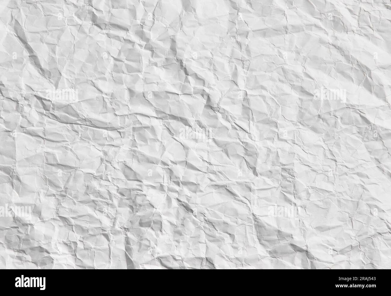 White crumpled paper texture background Stock Photo - Alamy