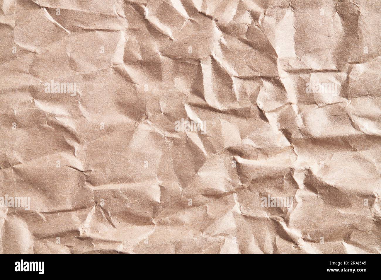 Brown crumpled paper texture background Stock Photo - Alamy
