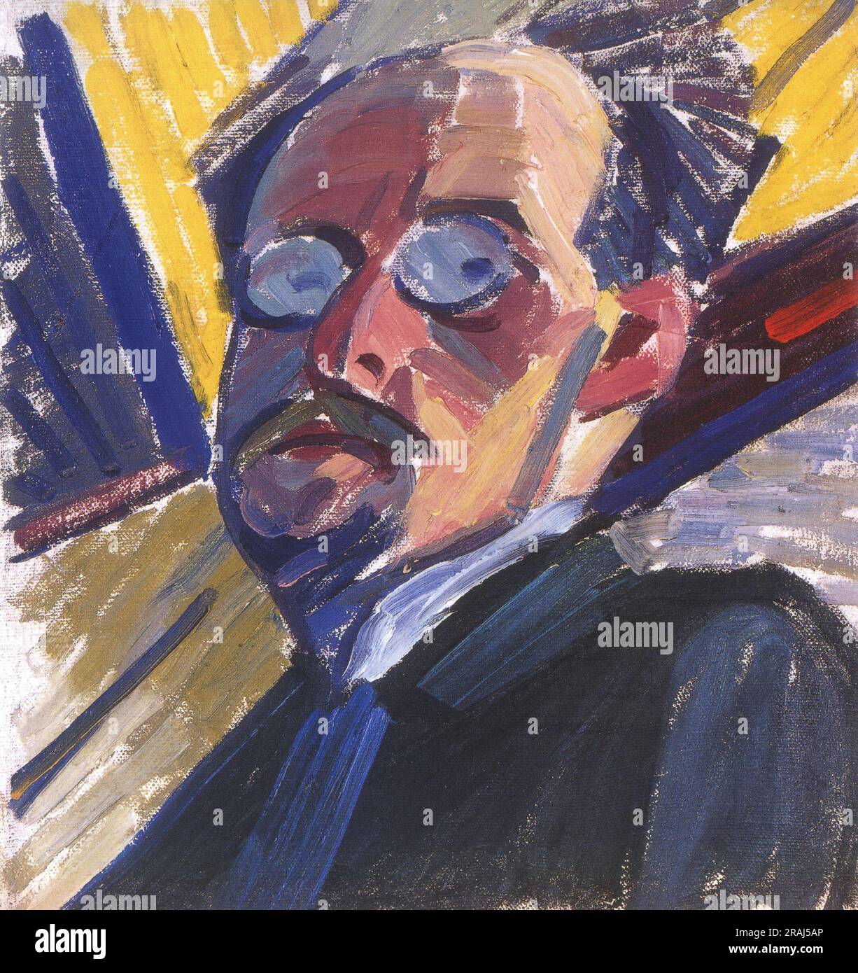 Self-portrait 1915 by Oleksandr Bogomazov Stock Photo - Alamy