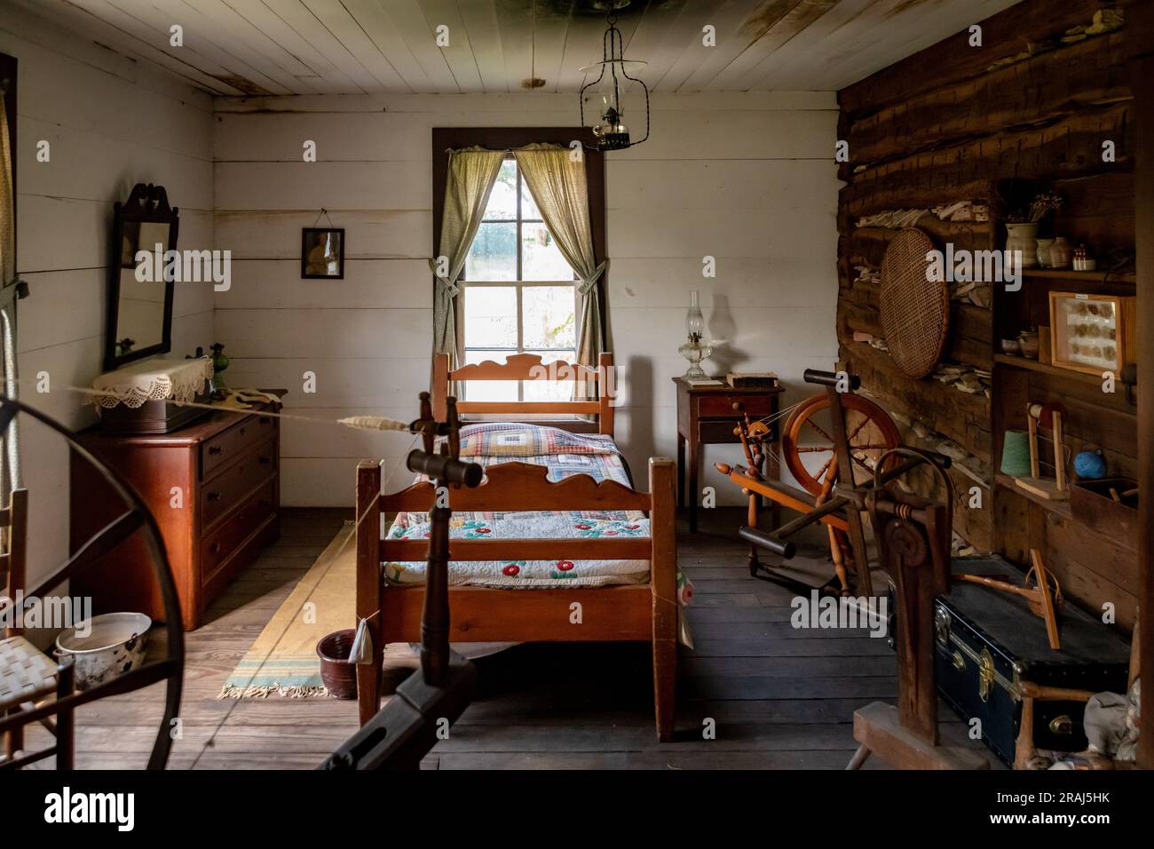 Dallas, TX, USA. 2 June 2023. Old City Park living history with 19th ...