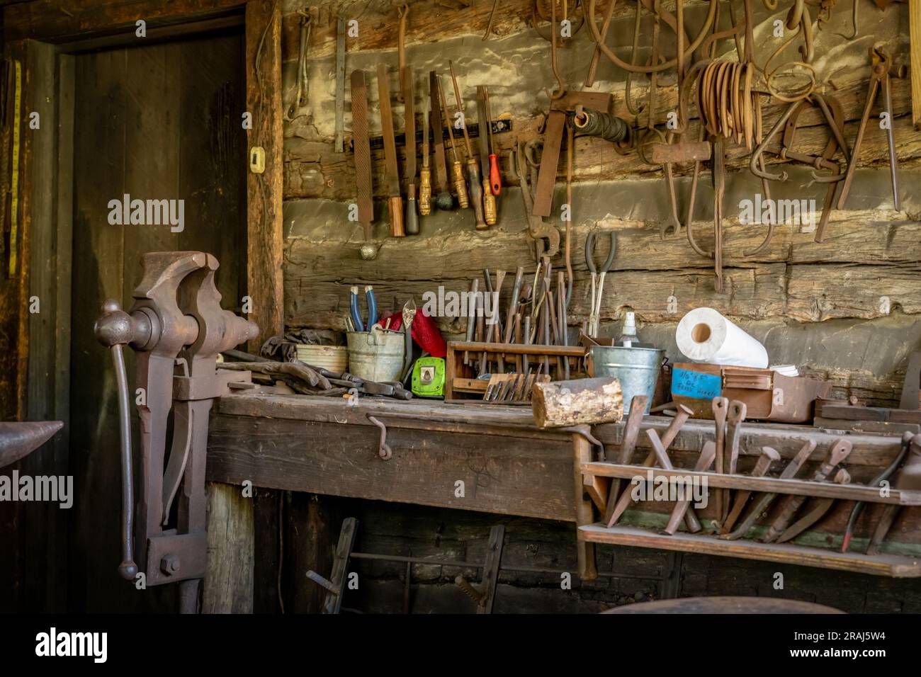 Dallas, TX, USA. 2 June 2023. Old City Park living history with 19th ...