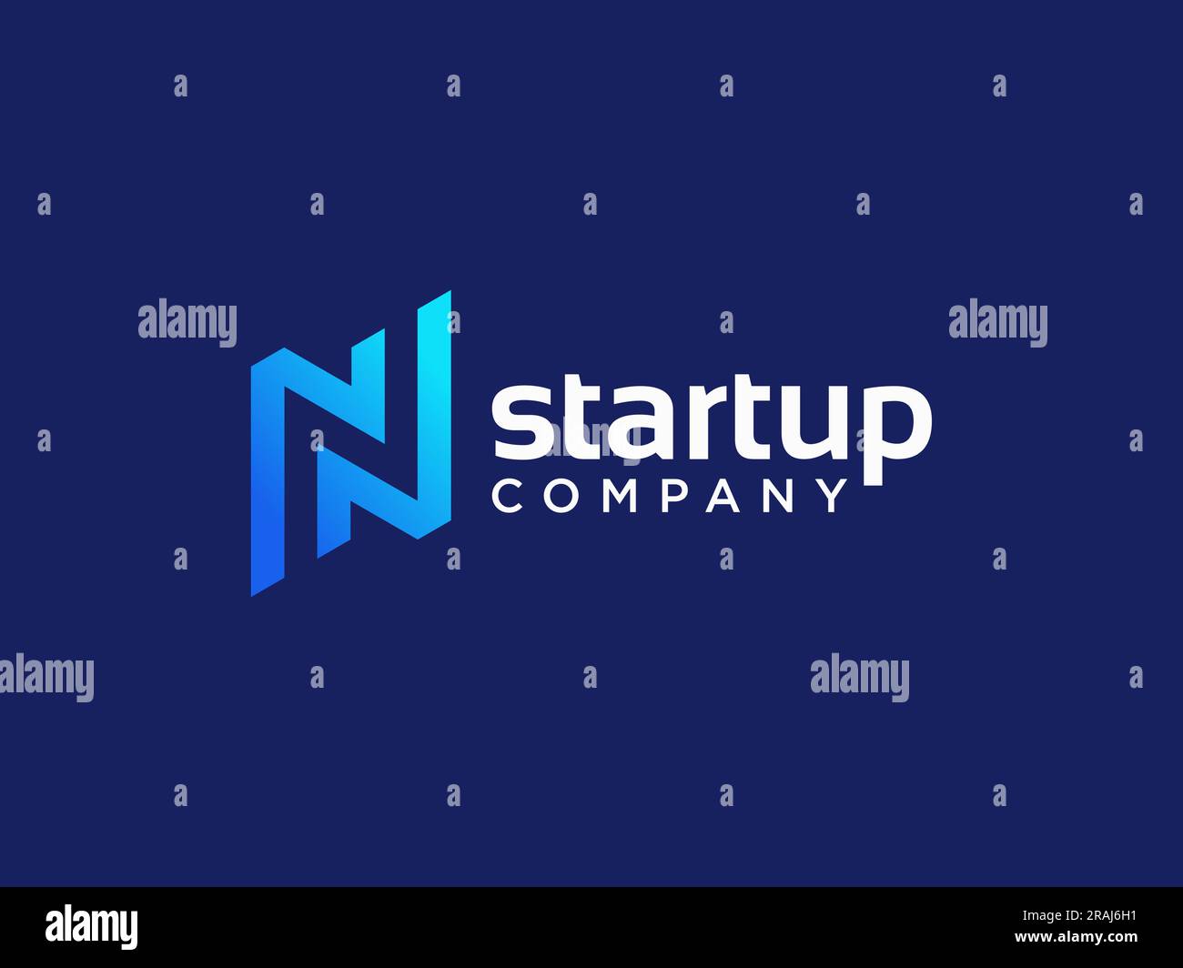 Letter N logo icon design template elements Stock Vector Image & Art ...