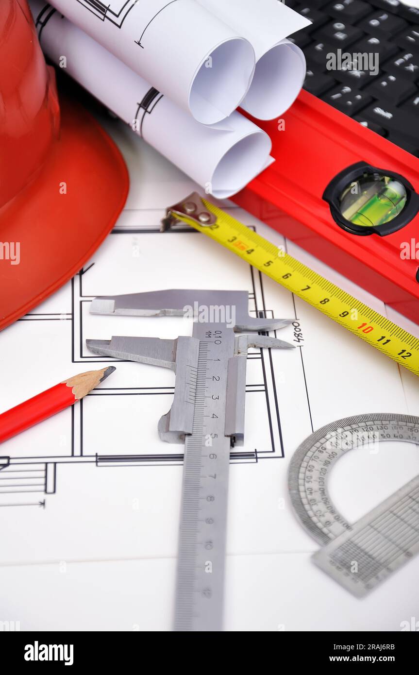 Construction drawings hi-res stock photography and images - Alamy