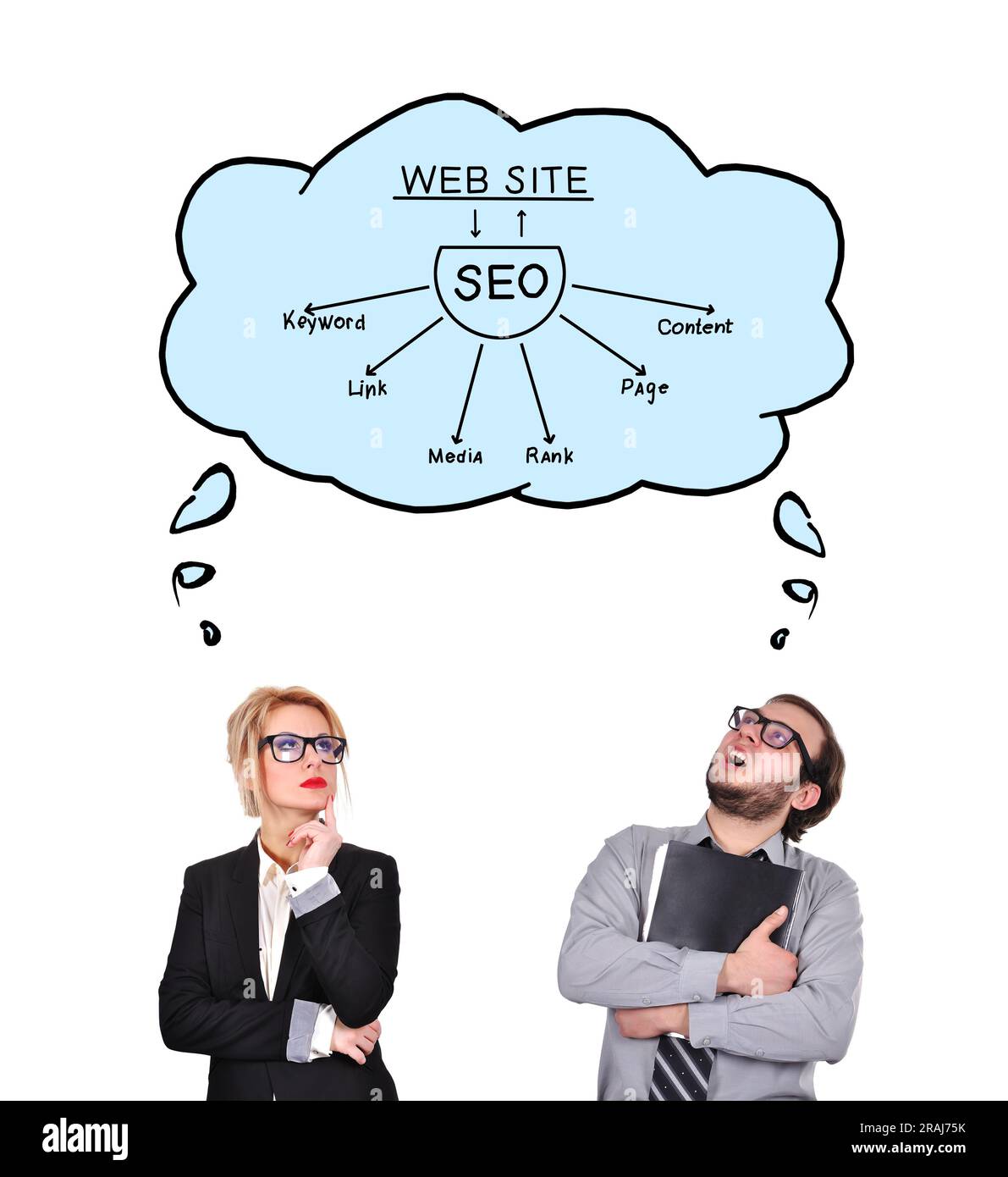 Woman speak chart hi-res stock photography and images - Alamy