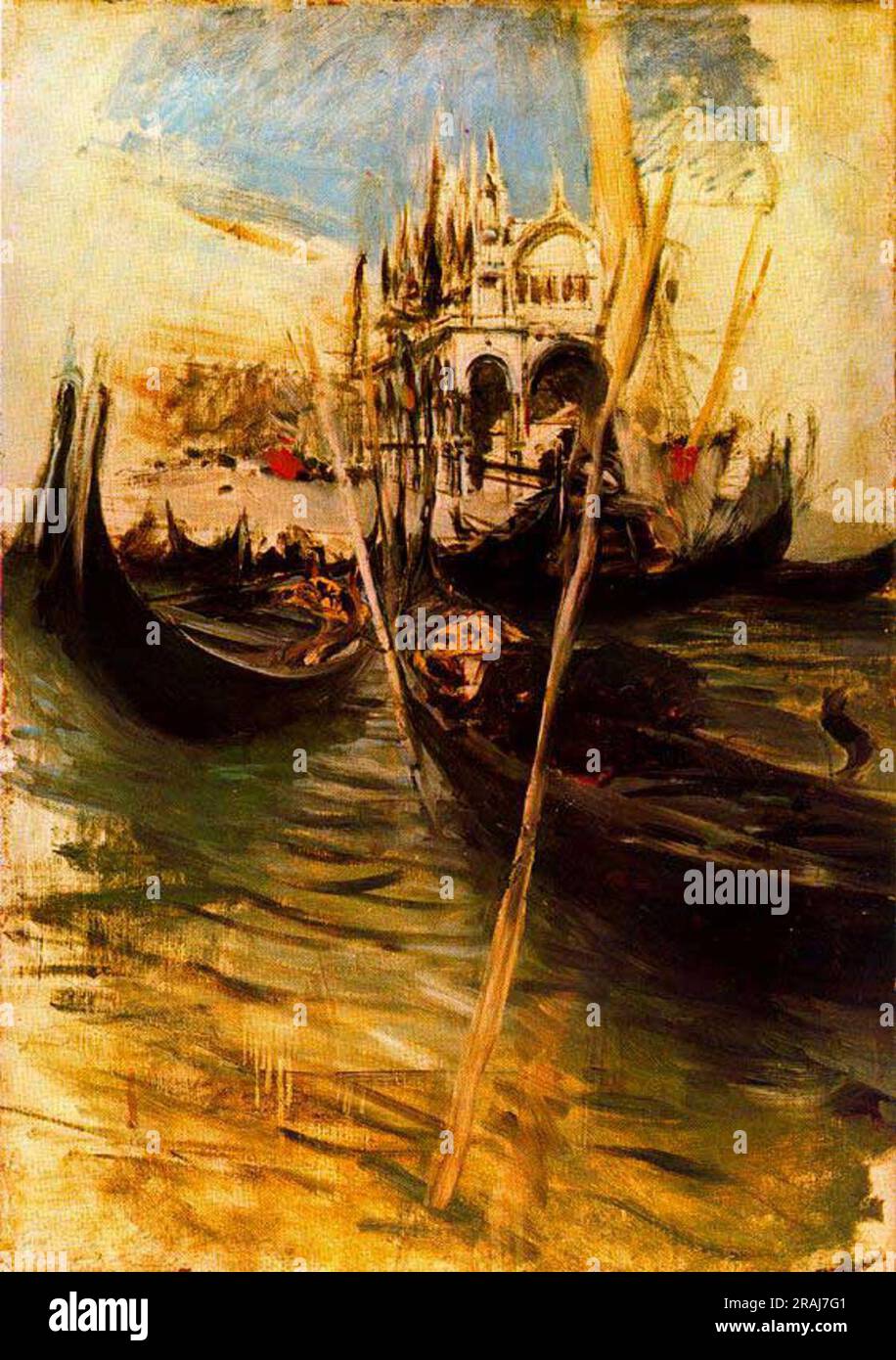 San-Marco in Venice 1895 by Giovanni Boldini Stock Photo - Alamy
