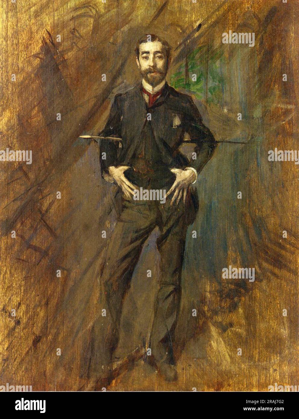 John Singer Sargent 1890 by Giovanni Boldini Stock Photo - Alamy