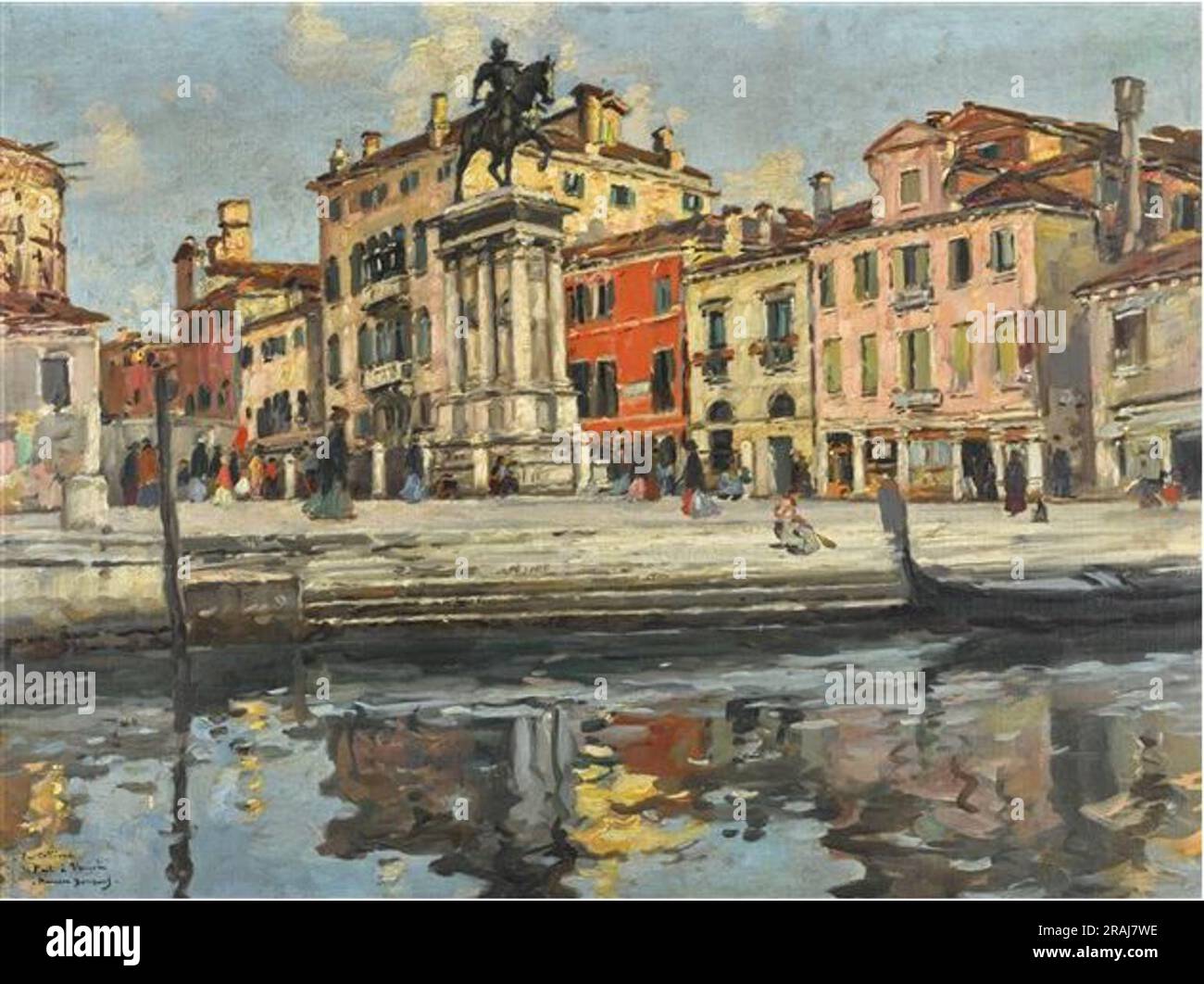 The Colleoni Statue, Venice Stock Photo - Alamy