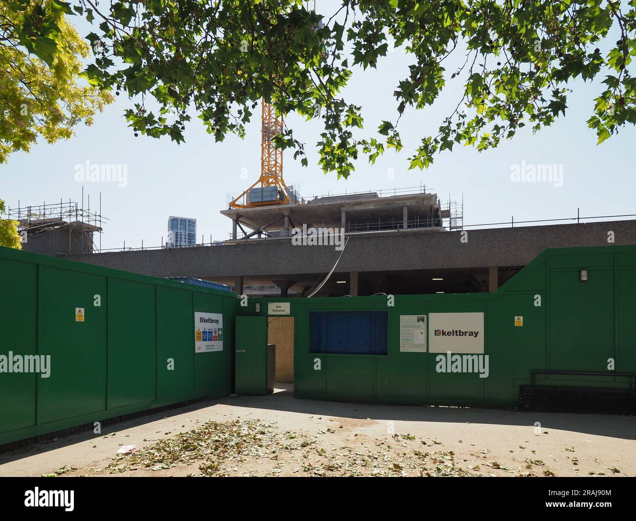 LONDON, UK - JUNE 08, 2023: Former IBM iconic new brutalist ...