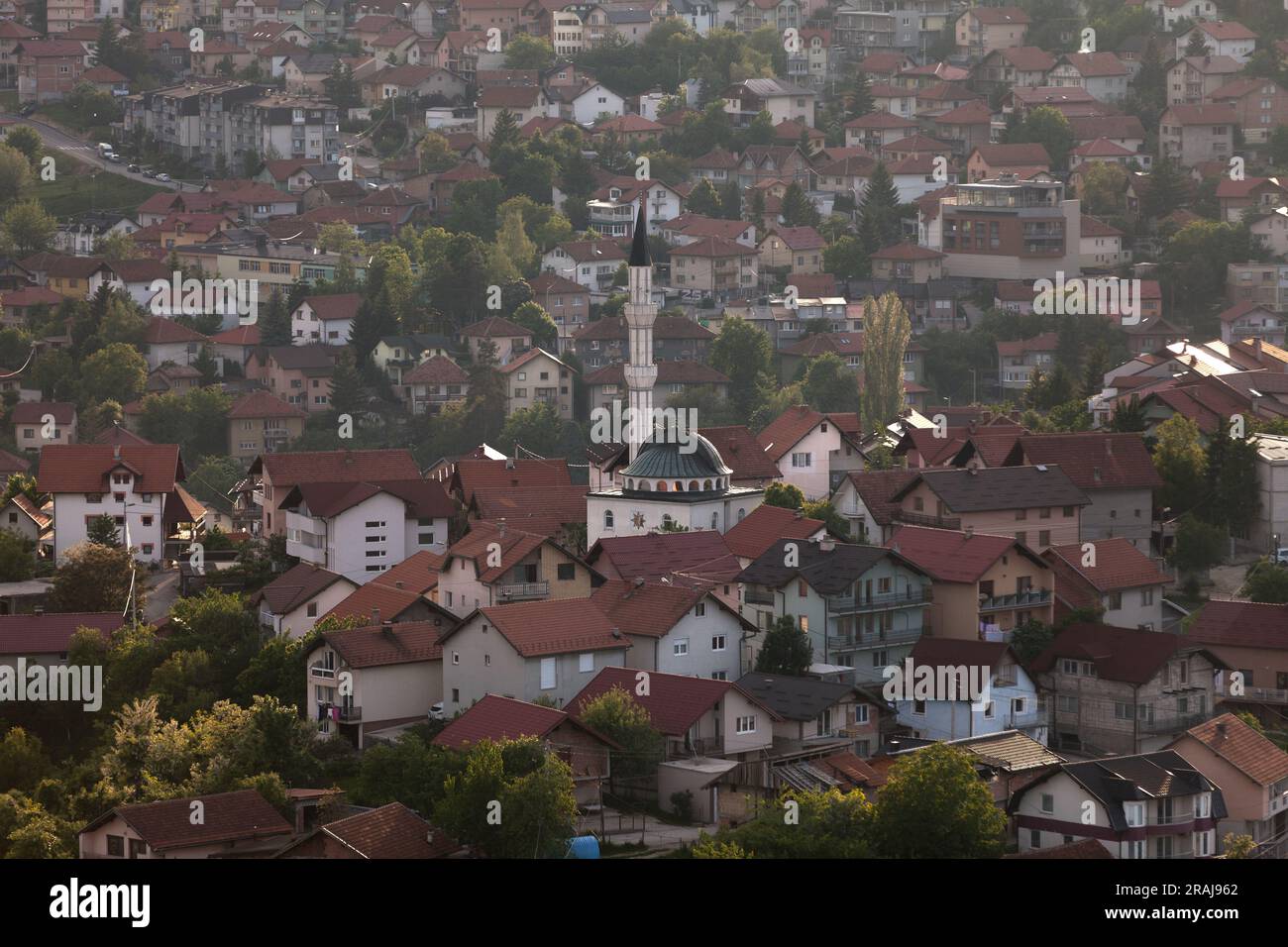 Central mosque pofalici hi-res stock photography and images - Alamy