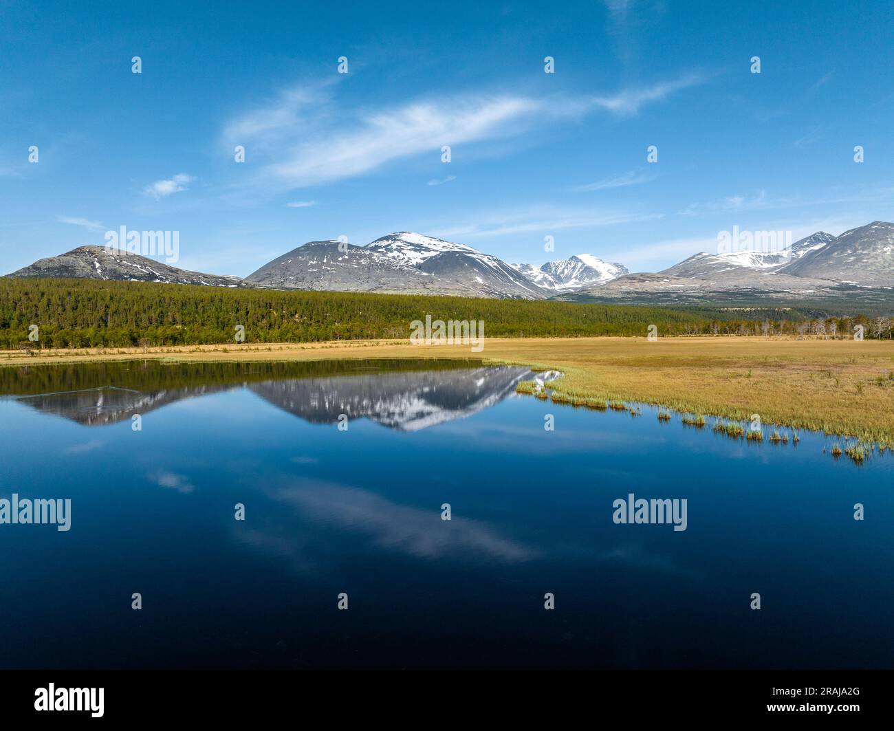 Serene landscape of Rondane National Park, Norway Stock Photo - Alamy