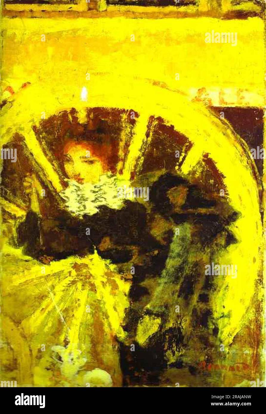 Carriage Horse 1895 by Pierre Bonnard Stock Photo - Alamy