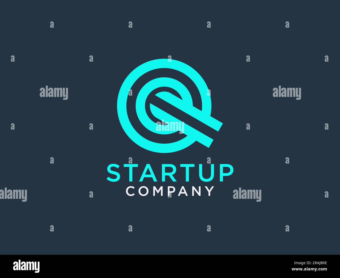 Initial Q Letter Logo Design Vector Template. Monogram and Creative ...