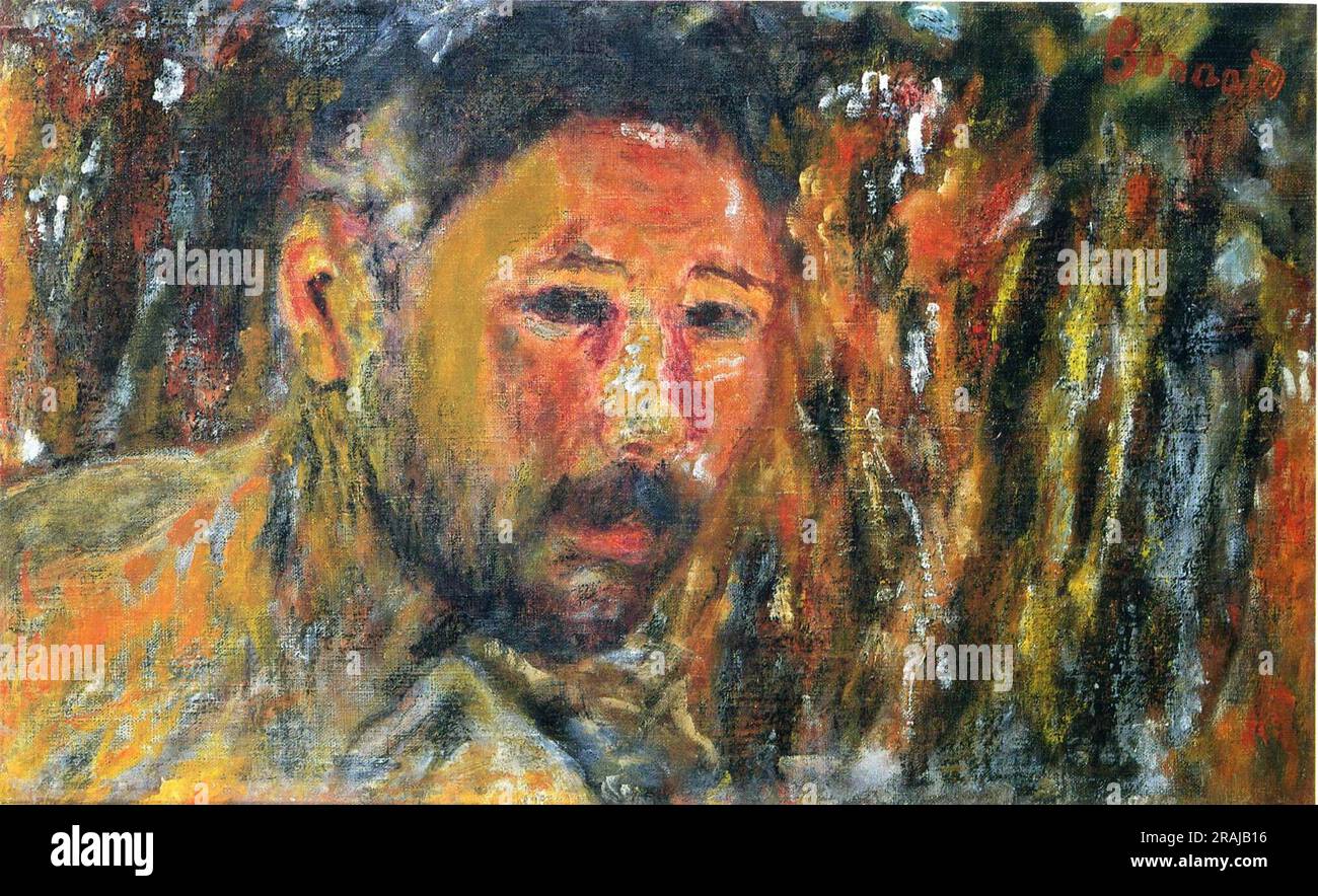 Self Portrait with a Beard 1925 by Pierre Bonnard Stock Photo - Alamy