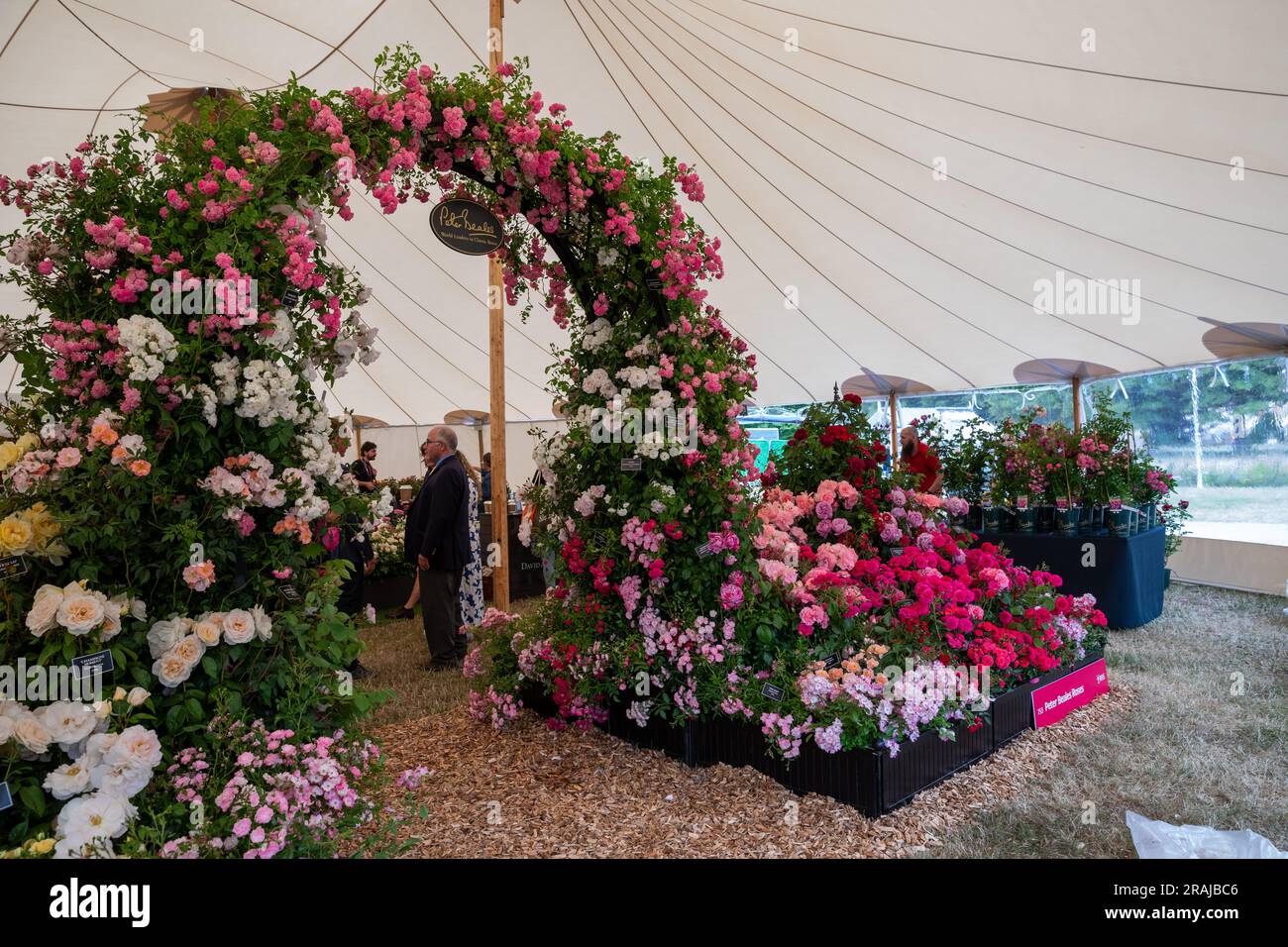 RHS Hampton Court Palace Flower Festival Stock Photo - Alamy