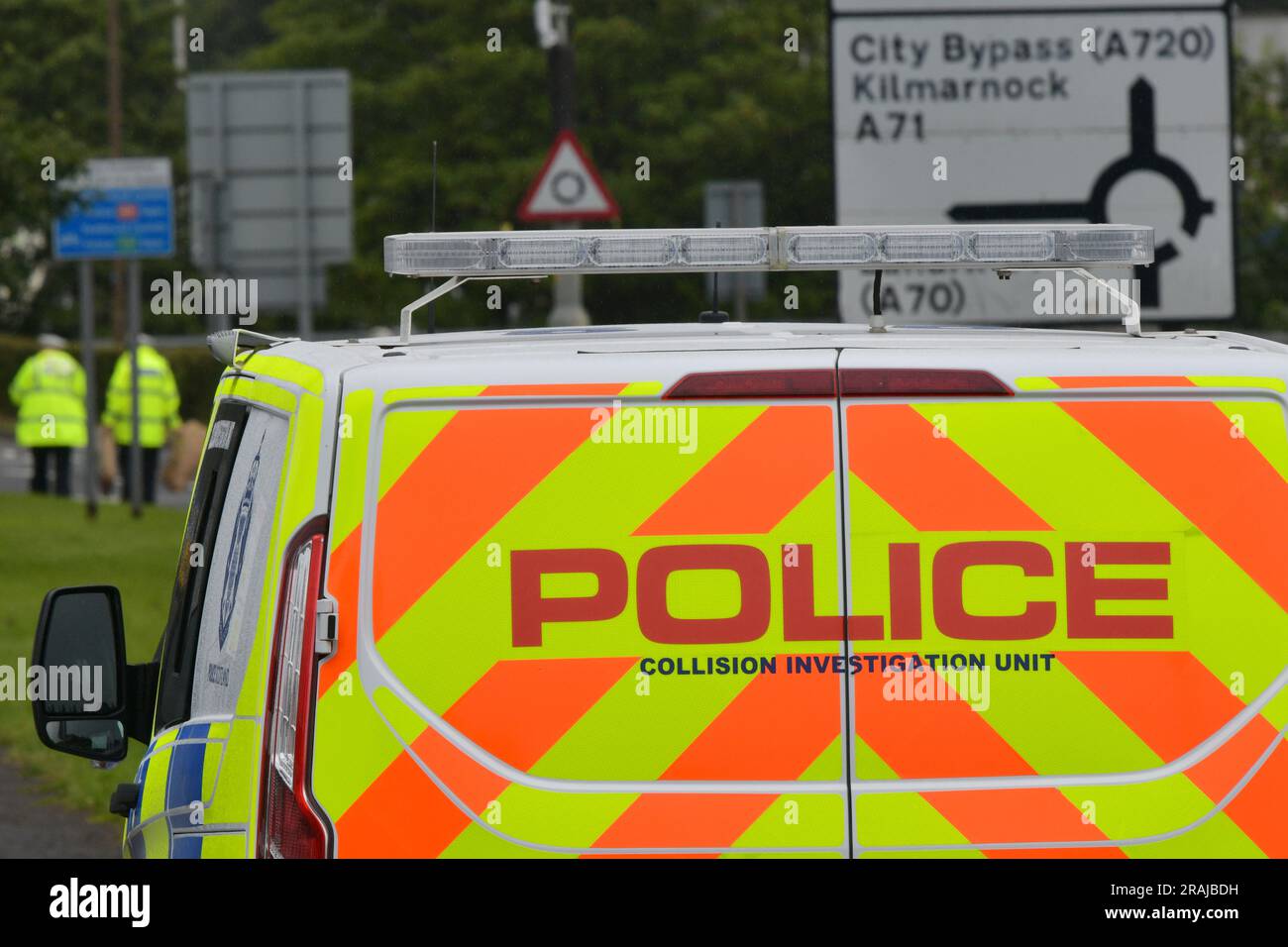 Edinburgh Scotland, UK 04 July 2023. Police Incident Calder Road ...