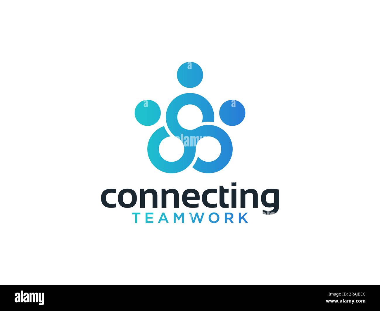 Abstract people logo icon design minimal style illustration. Family ...