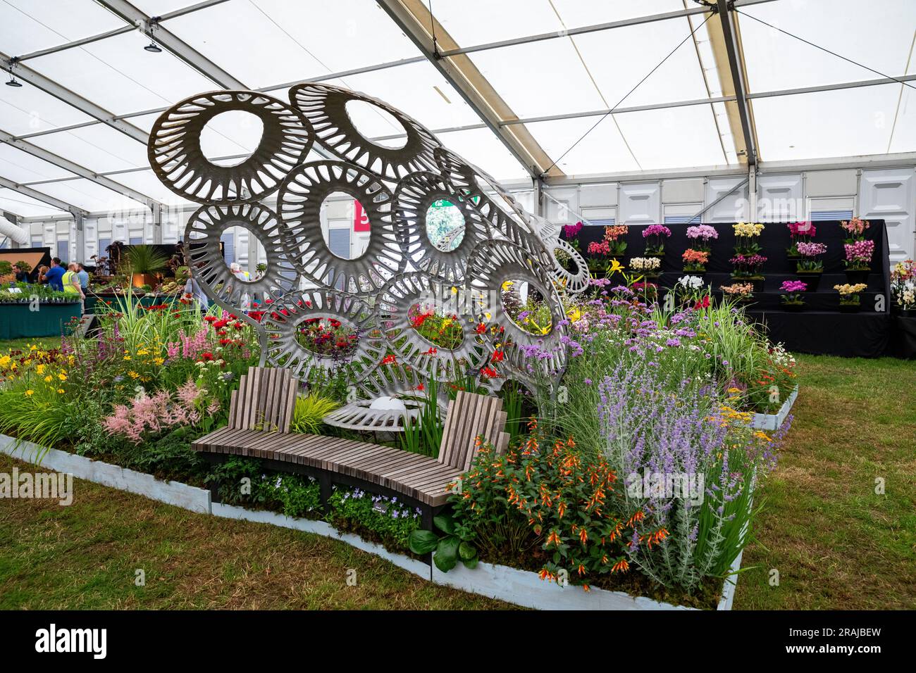 RHS Hampton Court Palace Flower Festival Stock Photo - Alamy