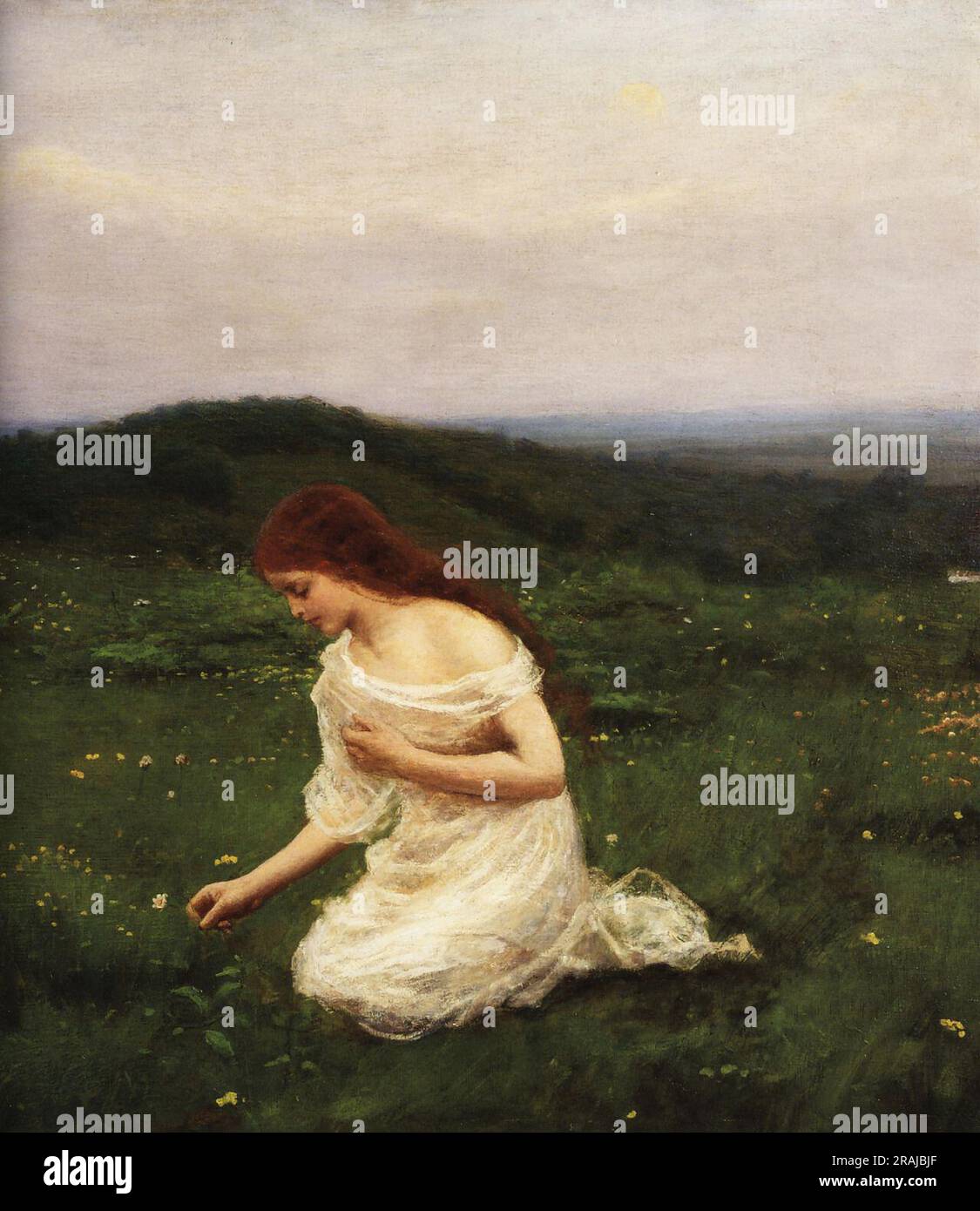 Spring 1890 by Noè Bordignon Stock Photo - Alamy