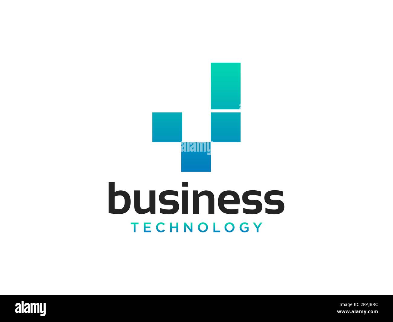 Abstract Initial Letter J Logo. Geometric Shape. Usable for Business ...