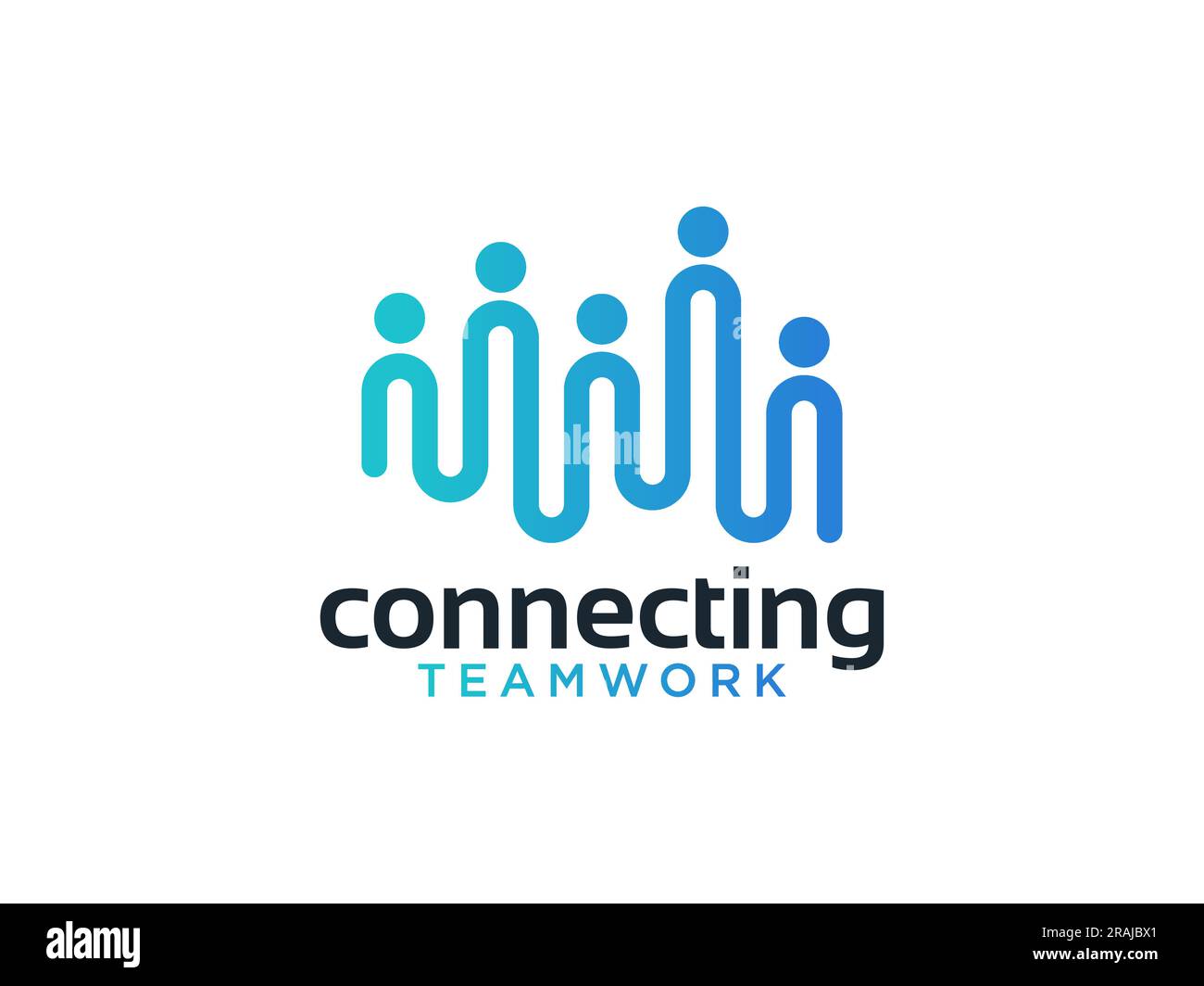 Abstract people logo icon design minimal style illustration. Family ...