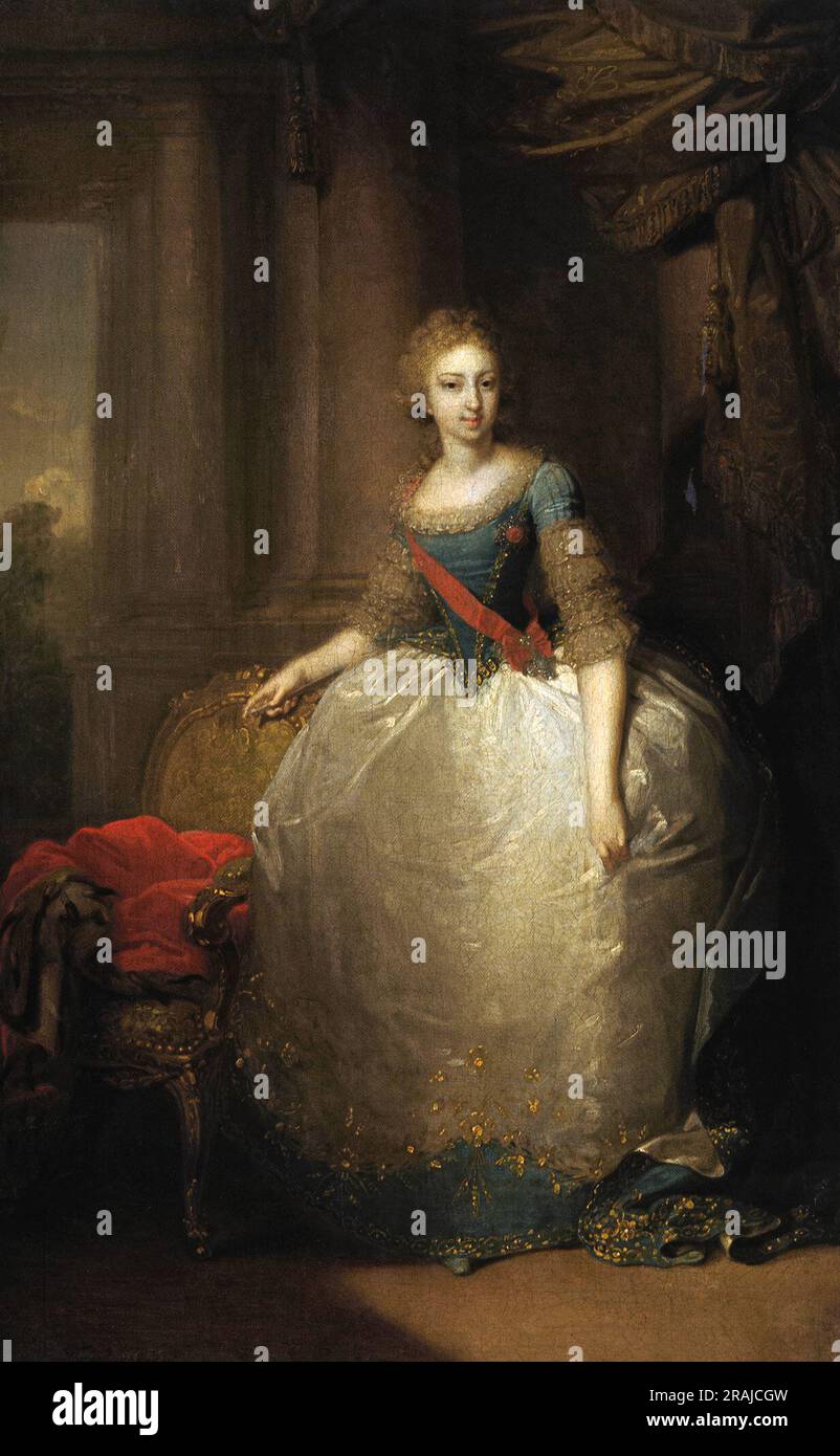 Portrait of Elena Pavlovna by Vladimir Borovikovsky Stock Photo - Alamy