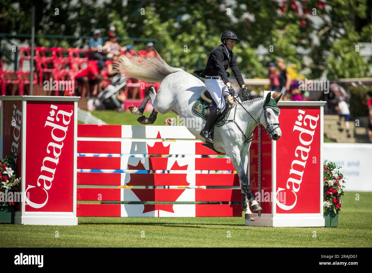 Rupert Winkelmann competes in the Rolex Pan American Grand Prix at ...