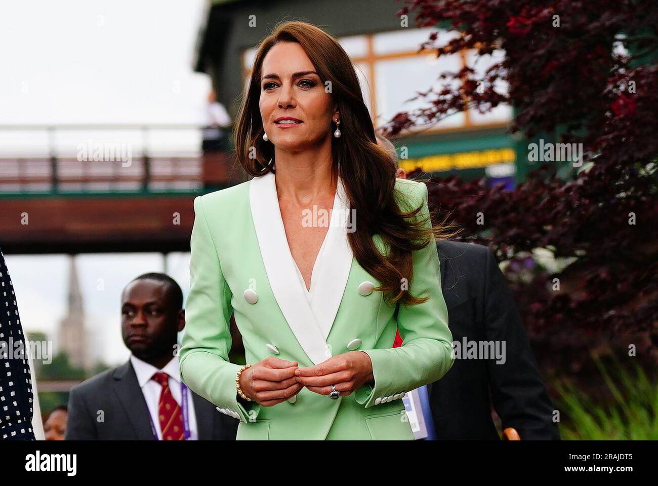The Princess of Wales, Patron of the All England Lawn Tennis Club ...