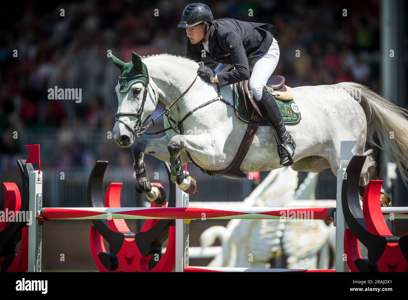 Rupert Winkelmann competes in the Rolex Pan American Grand Prix at ...