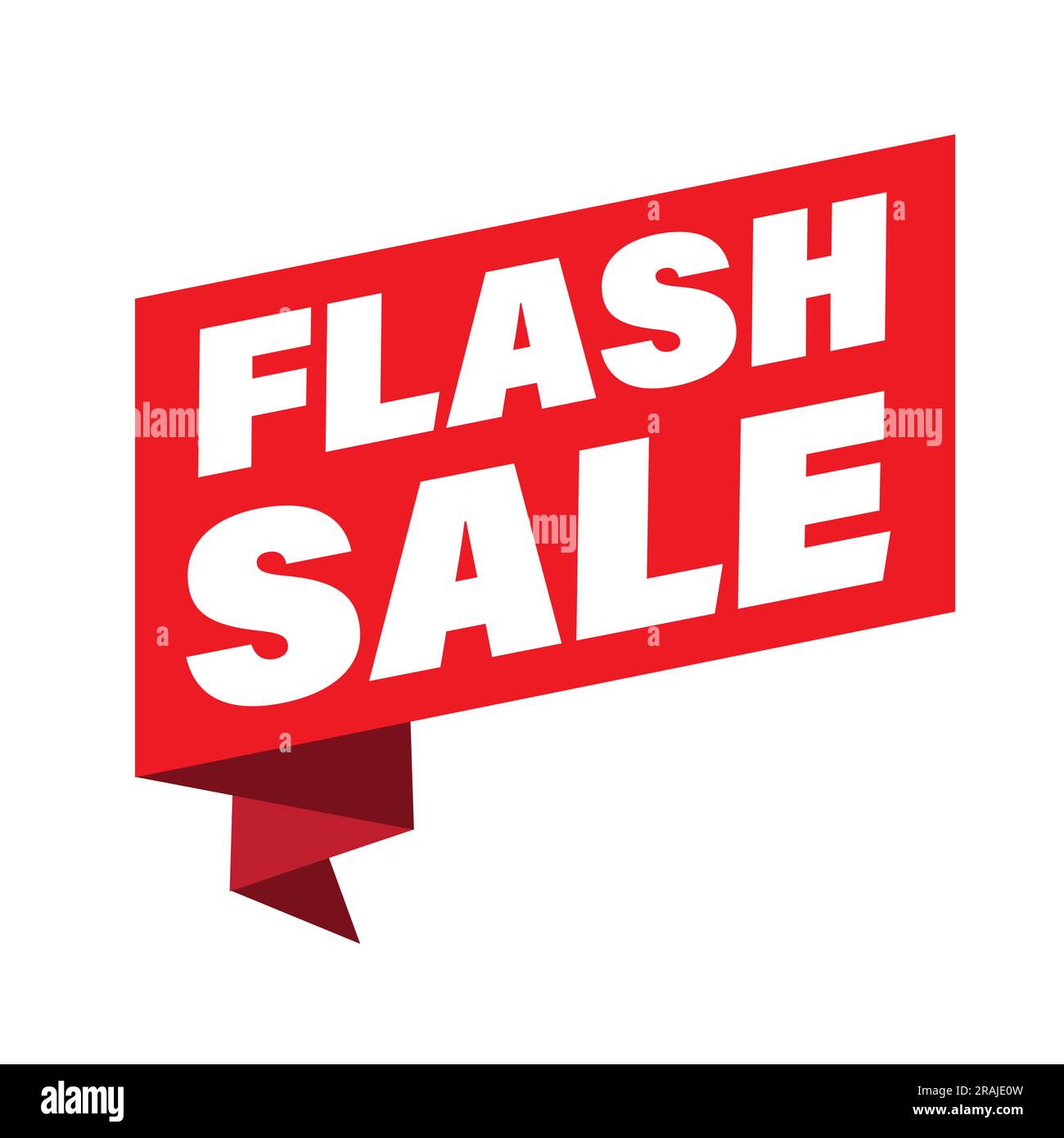 Flash Sale label tag red bubble Stock Vector Image & Art - Alamy