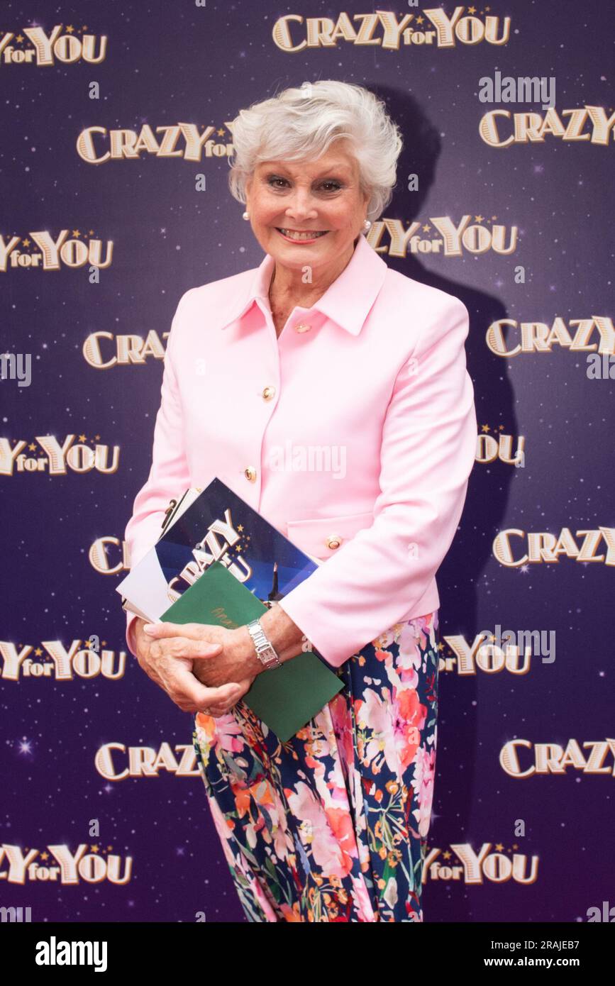 London, 3 July 2023, Crazy For You, opening night arrivals at Gillian ...